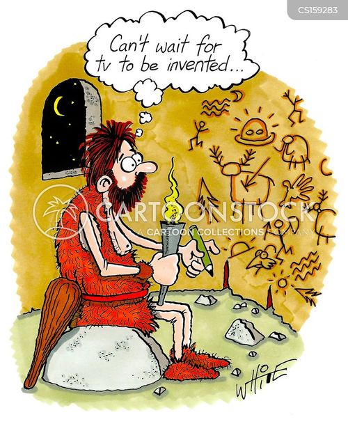 Stoneage Cartoons and Comics - funny pictures from CartoonStock