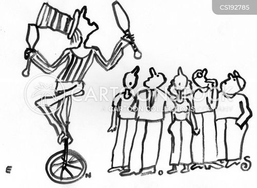 Juggling Cartoons and Comics - funny pictures from CartoonStock