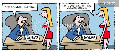 Talent Spotter Cartoons and Comics - funny pictures from CartoonStock