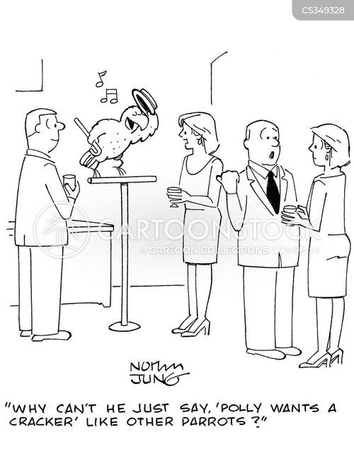 Entertaining Parrot Cartoons and Comics - funny pictures from CartoonStock