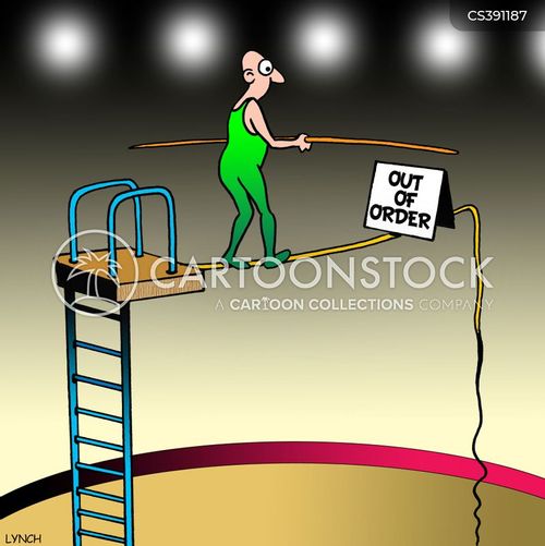 Highwire Cartoons and Comics - funny pictures from CartoonStock