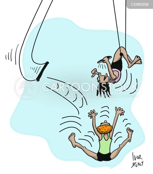 Acrobatic Cartoons and Comics - funny pictures from CartoonStock