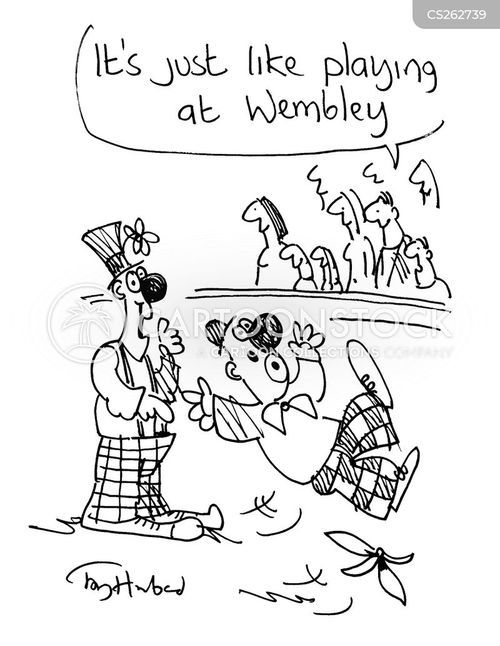 Football Pitches Cartoons and Comics - funny pictures from CartoonStock