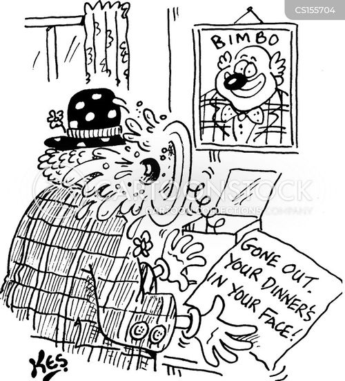 Pie In Your Face Cartoons and Comics - funny pictures from CartoonStock