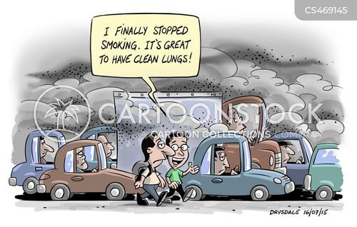 Infection In The Air Cartoon