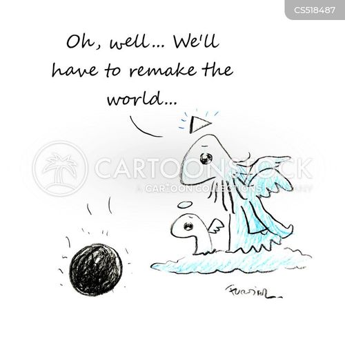 Global Apocalypse Cartoons and Comics - funny pictures from CartoonStock