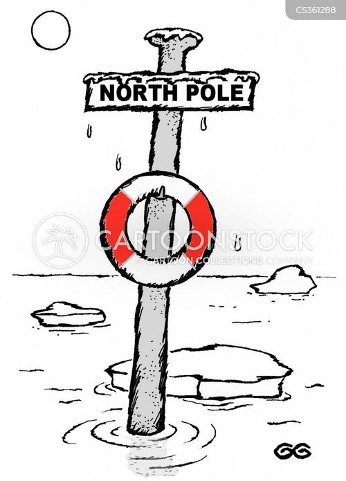 The North Pole Cartoons and Comics - funny pictures from CartoonStock