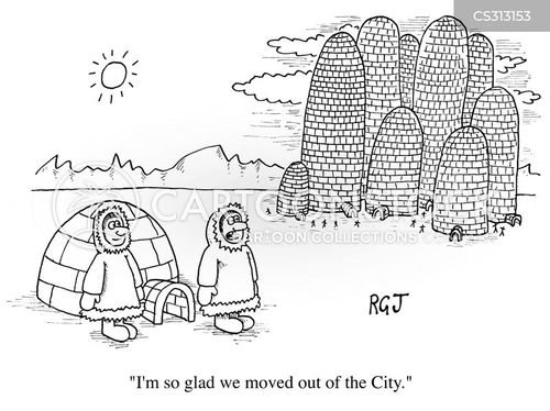 Outskirts Town Cartoons and Comics - funny pictures from CartoonStock