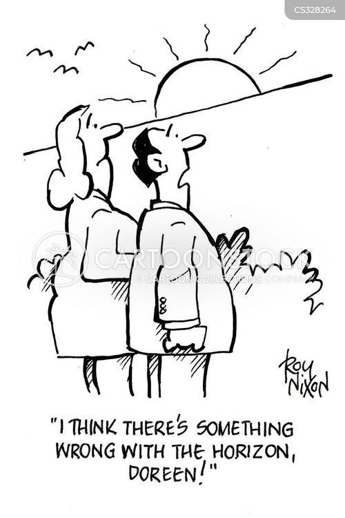 Horizon Cartoons and Comics - funny pictures from CartoonStock