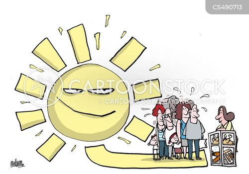 Summer Heat Cartoons and Comics - funny pictures from CartoonStock