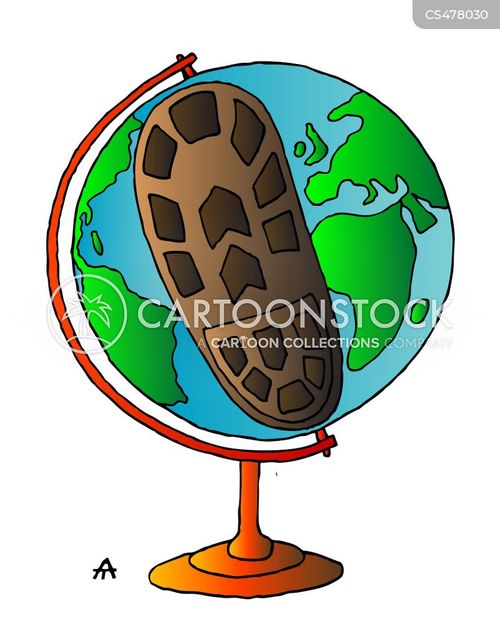 Carbon Foorprint Cartoons and Comics - funny pictures from CartoonStock