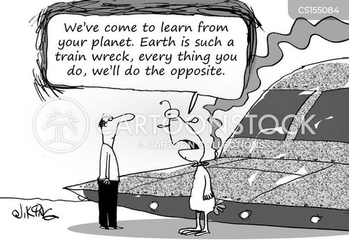 Train Wreck Cartoons and Comics - funny pictures from CartoonStock