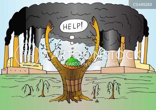 Ecological Crisis. Cartoons and Comics - funny pictures from CartoonStock