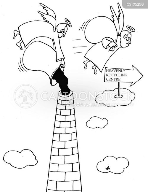 Recycling Center Cartoons and Comics - funny pictures from CartoonStock