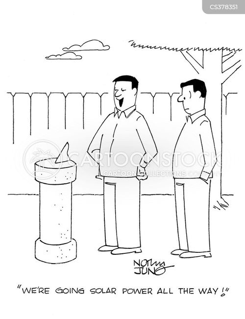 Sun Power Cartoons and Comics - funny pictures from CartoonStock