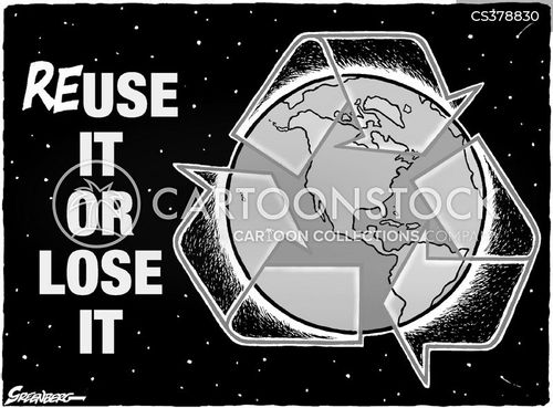 Reuse Cartoons and Comics - funny pictures from CartoonStock