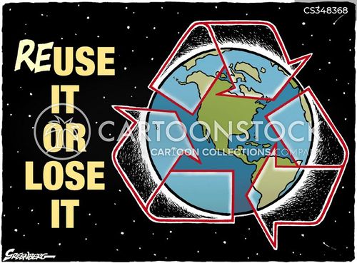 Reuse Cartoons and Comics - funny pictures from CartoonStock