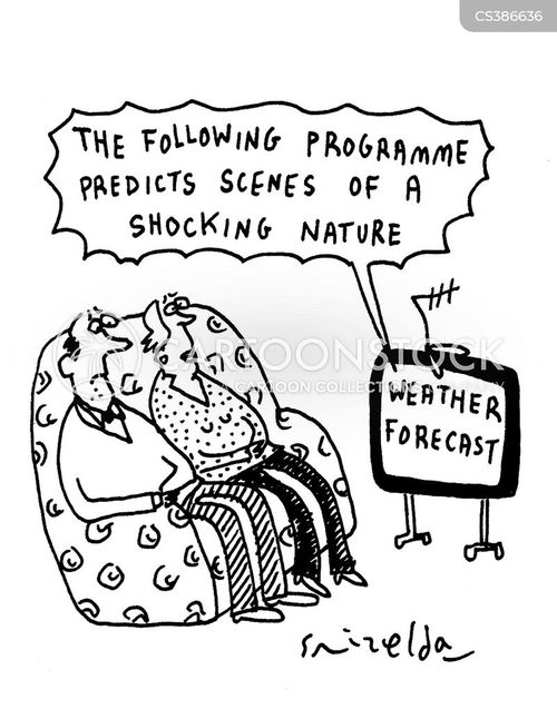 Shocking Forecast Cartoons and Comics - funny pictures from CartoonStock