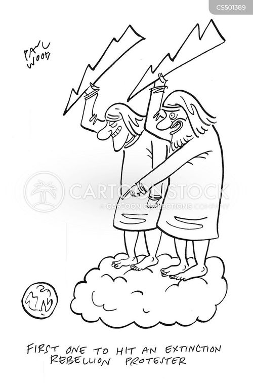 Opposing Protests Cartoons and Comics - funny pictures from CartoonStock