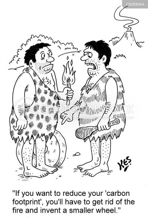 Invention Of Fire Cartoons and Comics - funny pictures from CartoonStock