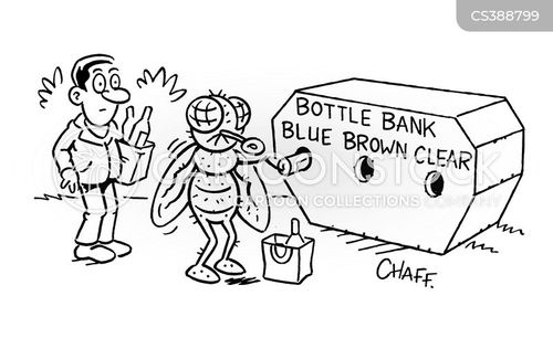 Glass Bottle Cartoons and Comics - funny pictures from CartoonStock