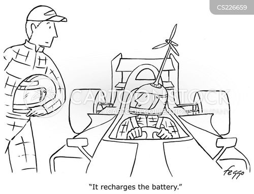 Formula One Cartoons and Comics - funny pictures from CartoonStock
