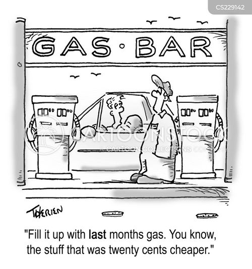 Gas Hike Cartoons and Comics - funny pictures from CartoonStock