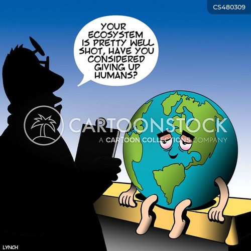 Ecosystem Cartoons and Comics - funny pictures from CartoonStock