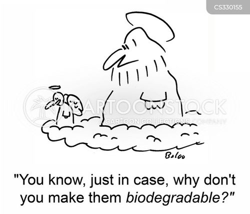 Biodegradable Waste Cartoons and Comics - funny pictures from CartoonStock