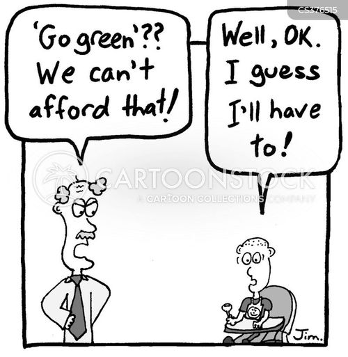 Green Policies Cartoons and Comics - funny pictures from CartoonStock