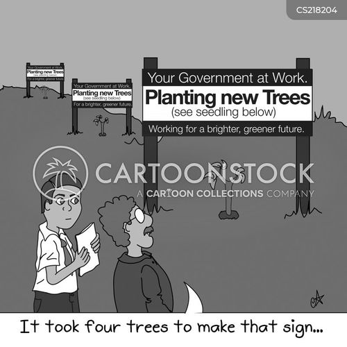 Arbor Day Cartoons and Comics - funny pictures from CartoonStock