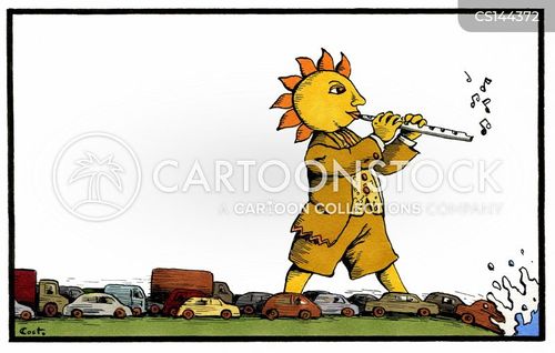 Pied Piper Cartoons and Comics - funny pictures from CartoonStock