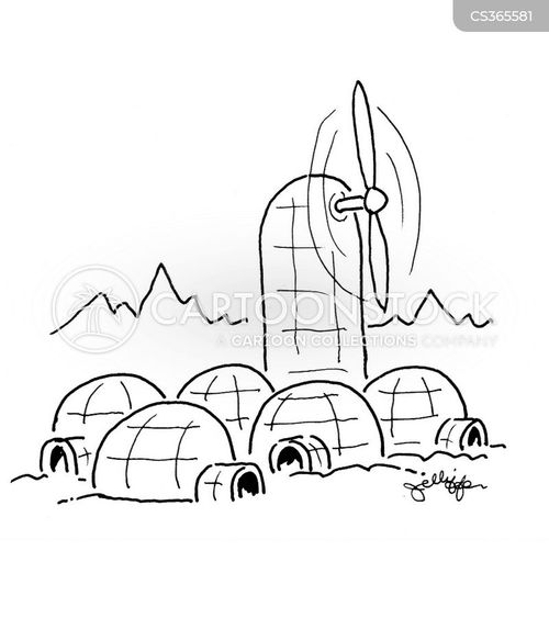 Ice House Cartoons and Comics - funny pictures from CartoonStock