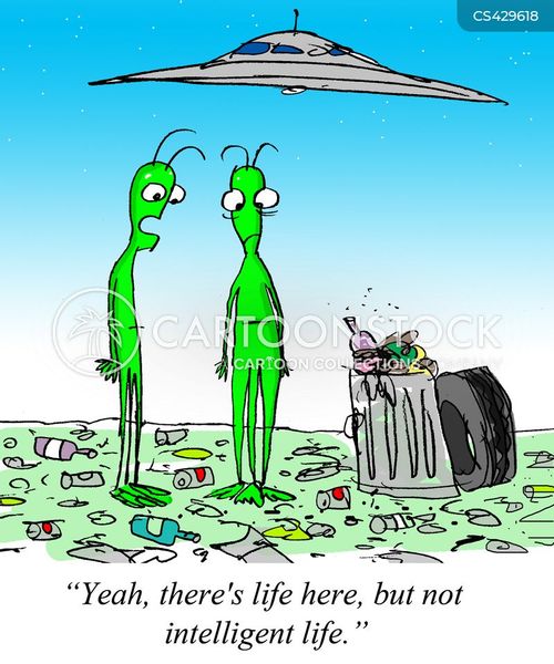 Intelligent Life Cartoons and Comics - funny pictures from CartoonStock