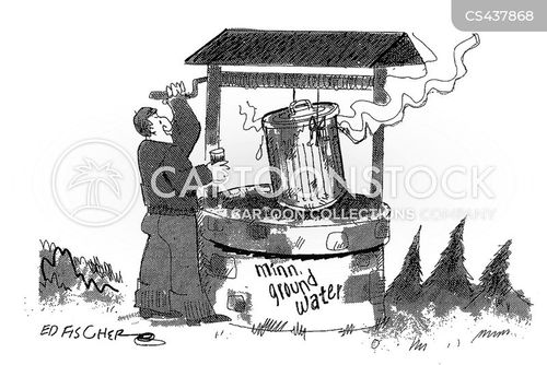 Groundwater Cartoons and Comics - funny pictures from CartoonStock