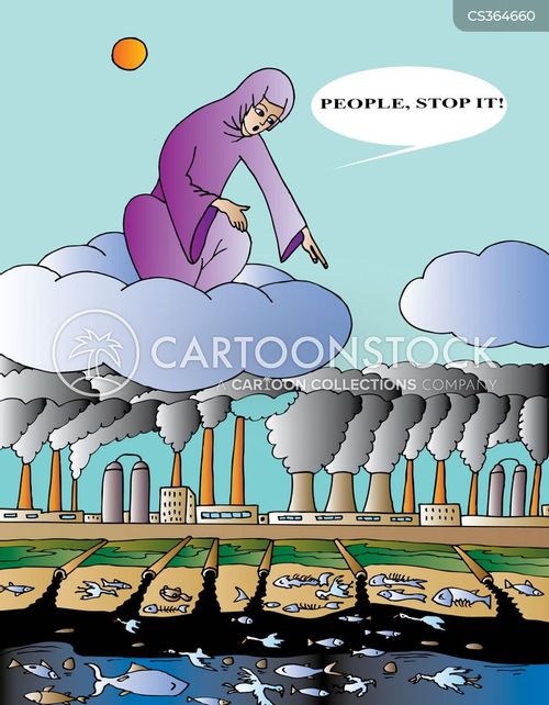 World Pollution Cartoons and Comics - funny pictures from CartoonStock