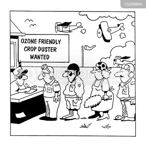 Ozone Friendly Cartoons and Comics - funny pictures from CartoonStock