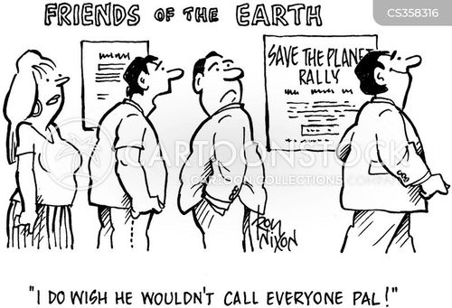 Being Friendly Cartoons and Comics - funny pictures from CartoonStock