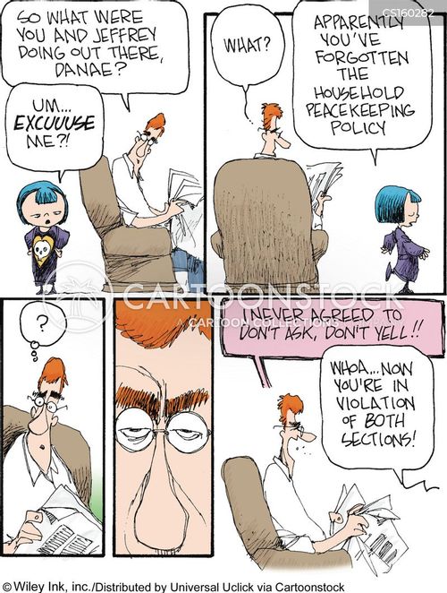 Household Rules Cartoons and Comics - funny pictures from CartoonStock