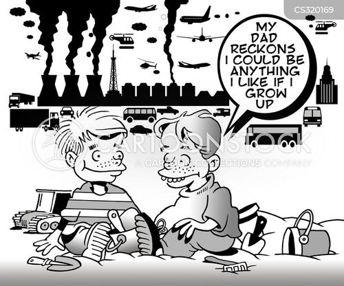 Aircraft Emissions Cartoons and Comics - funny pictures from CartoonStock