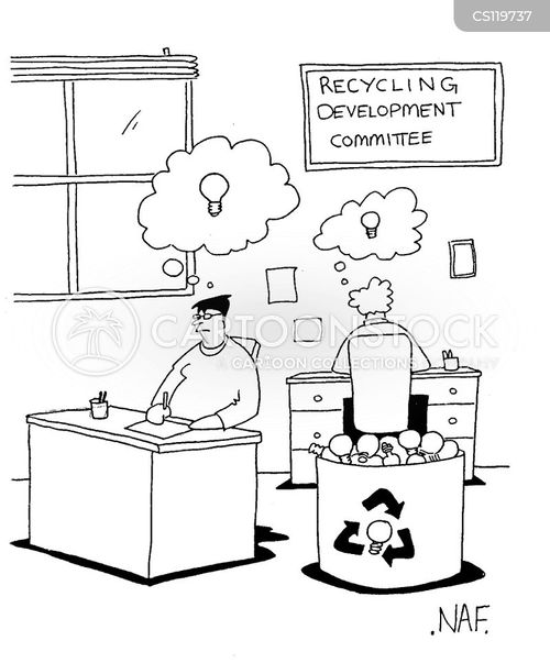 Creative Recycling Cartoons and Comics - funny pictures from CartoonStock