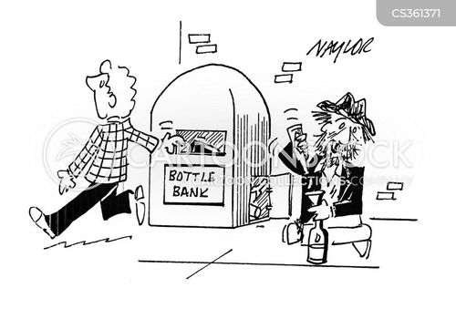 Empties Cartoons and Comics - funny pictures from CartoonStock