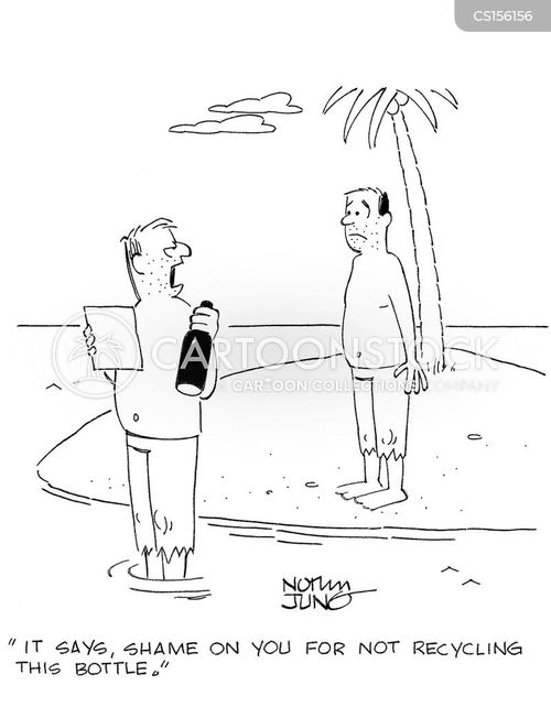 Plastic Island Cartoons and Comics - funny pictures from CartoonStock