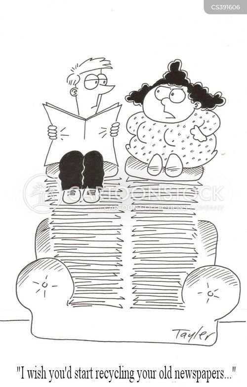 Throwing Away Cartoons and Comics - funny pictures from CartoonStock