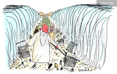 Parting Of The Red Sea Cartoons and Comics - funny pictures from ...