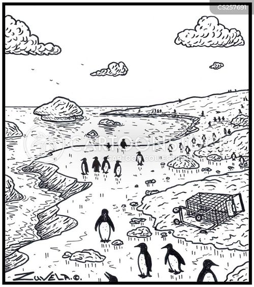 Antarctic Continent Cartoons and Comics - funny pictures from CartoonStock