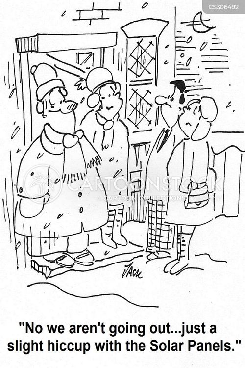 Solar Heating Cartoons and Comics - funny pictures from CartoonStock