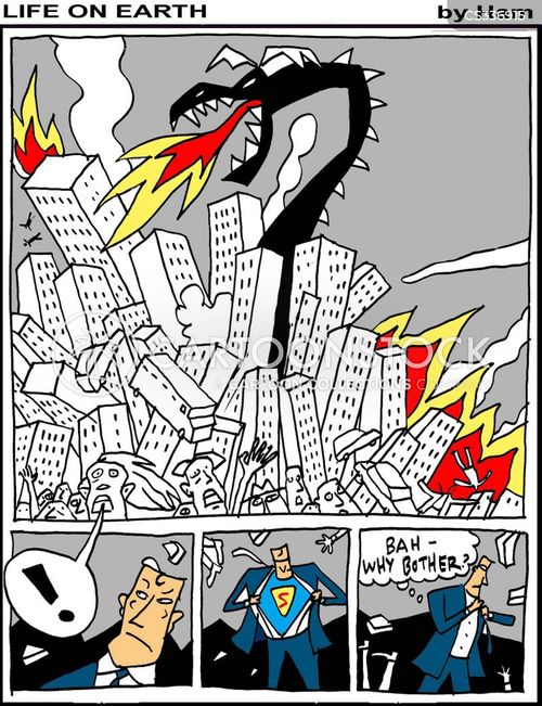 Destruction Cartoons and Comics - funny pictures from CartoonStock