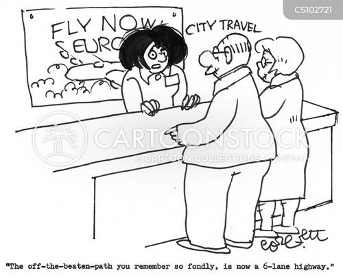 Off The Beaten Path Cartoons and Comics - funny pictures from CartoonStock