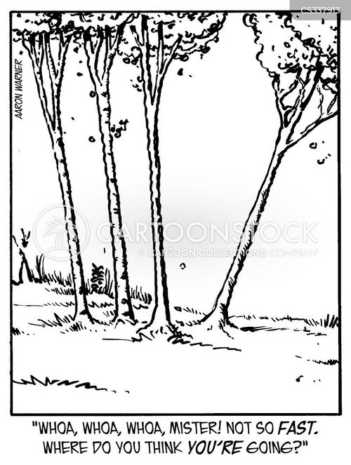 Falling Tree Cartoons and Comics - funny pictures from CartoonStock